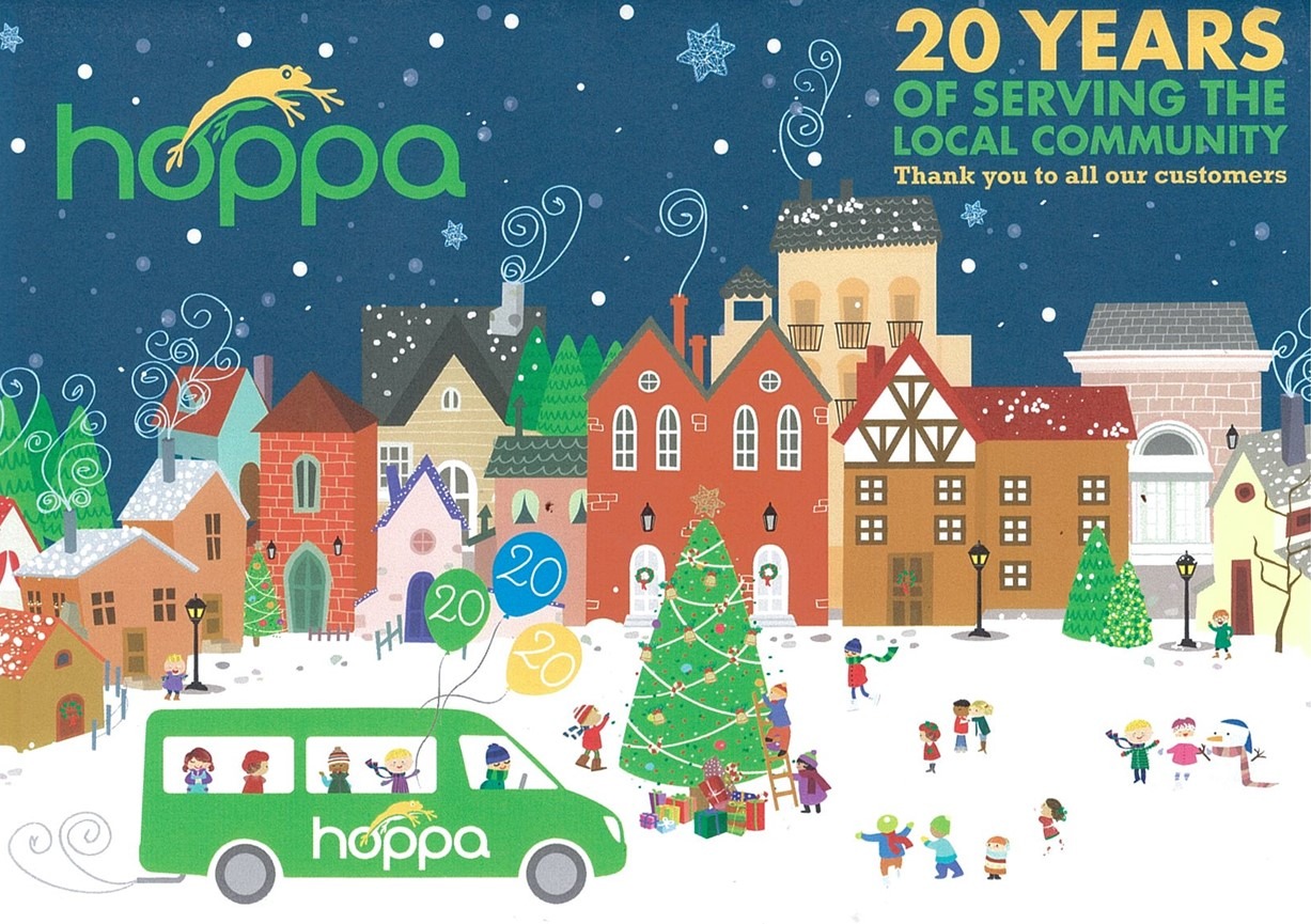 FREE SHOPPING TRAVEL FROM HOPPA THROUGHOUT DECEMBER - Waverley Hoppa ...